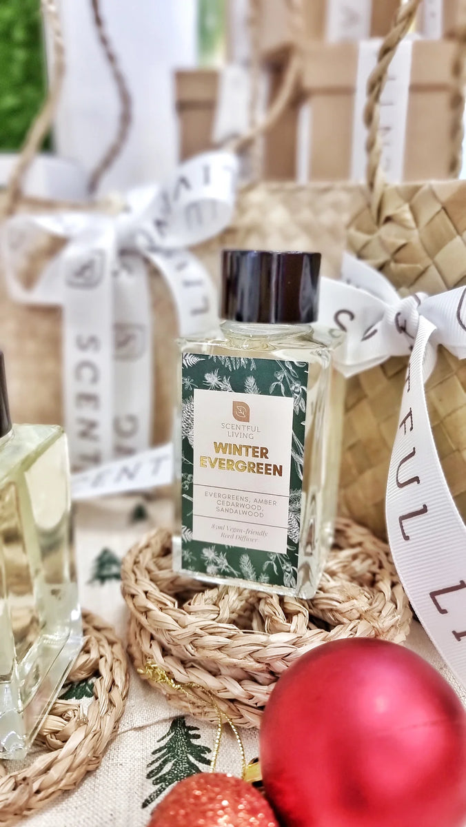 Scentful Living. 85ml Aromatic Diffuser. Winter Evergreen – BC Scent Studio